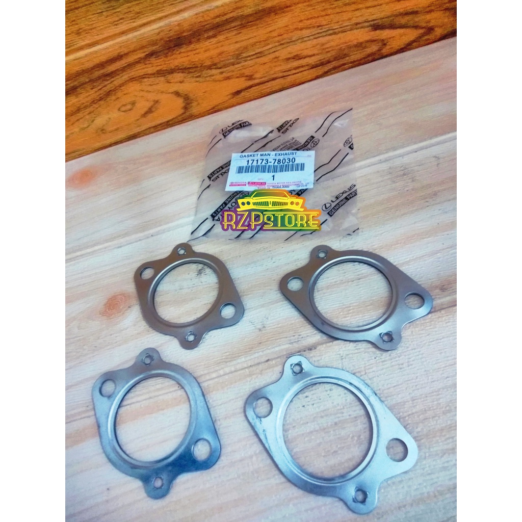 Jual [SET] Paking Packing Gasket Manifold Manipol Ex HT130 HT125 Hino ...