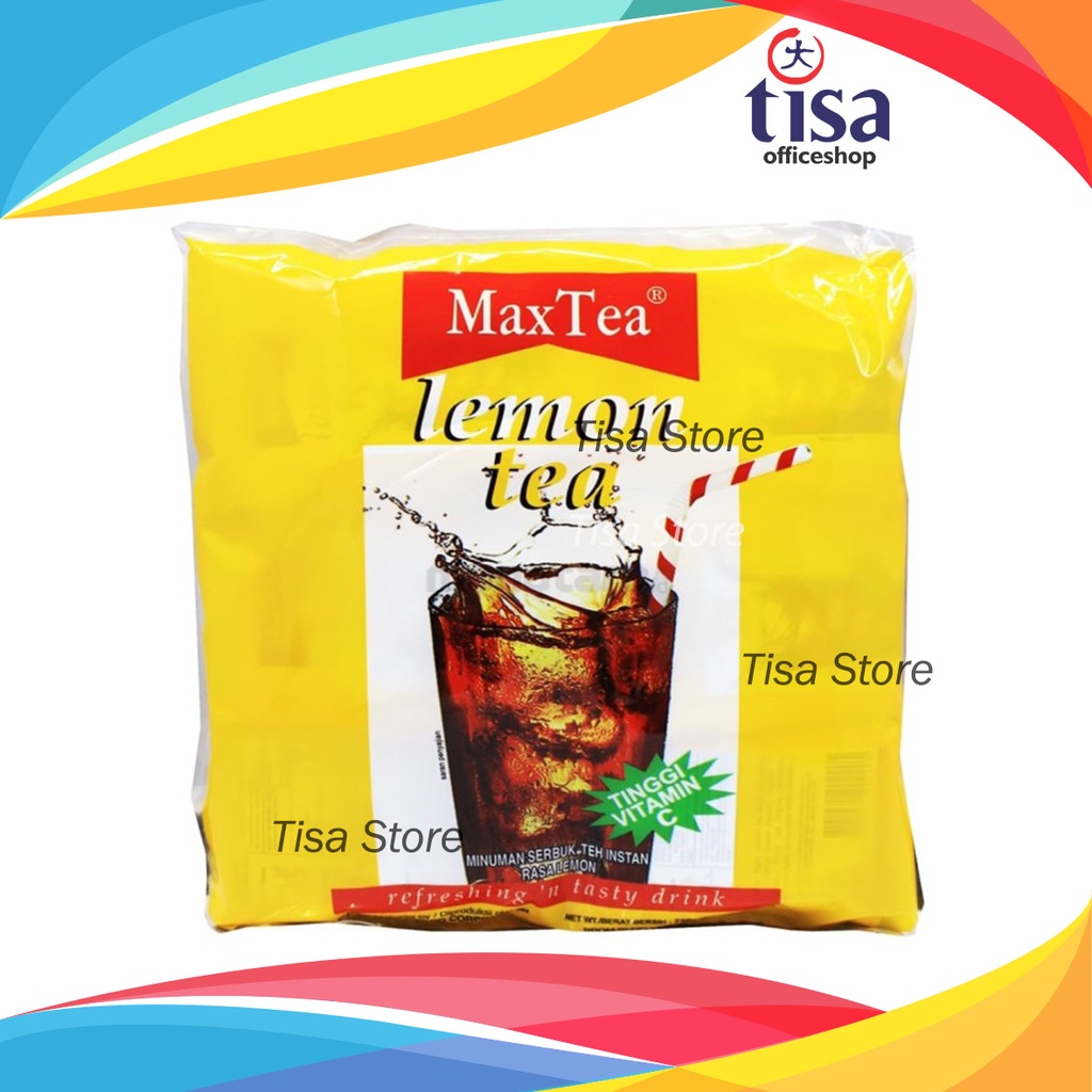 Jual Max tea lemon tea 30 sachet @25gr | Shopee Indonesia