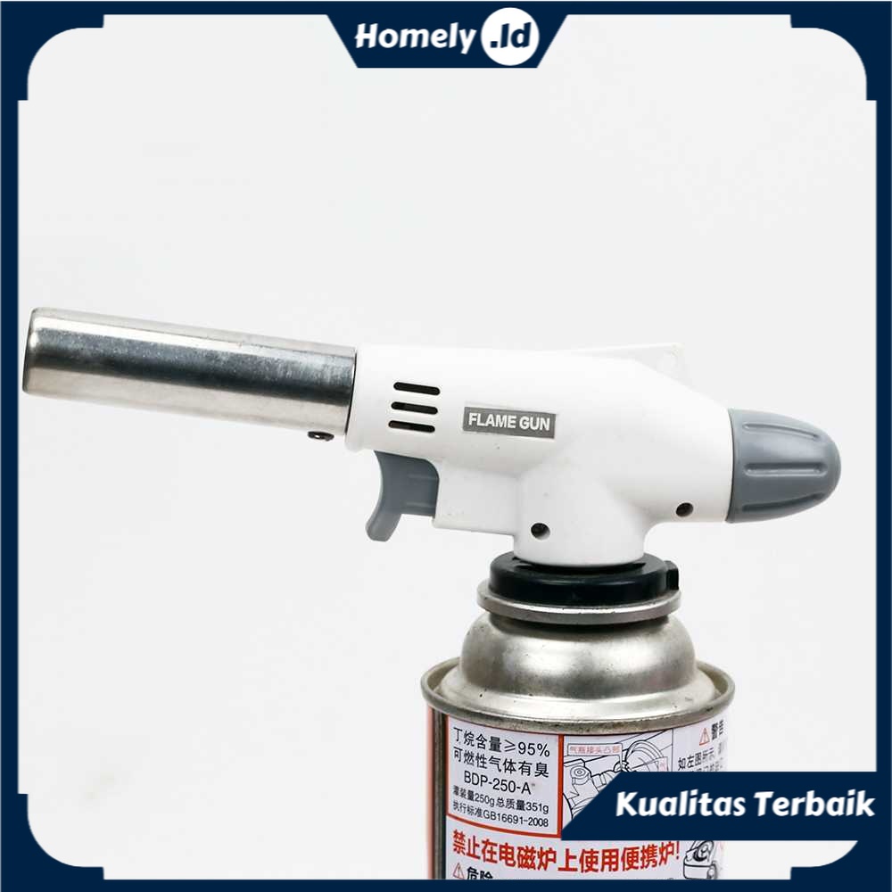 Jual Kepala Gas Torch Blow Portable Flame Gun Las Butane Api Jet Pemantik Api Alat Bakar BBQ ...