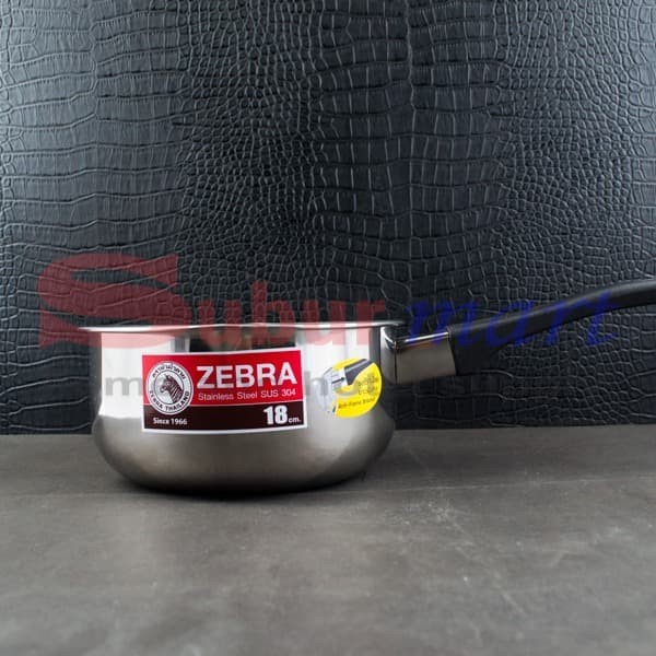 Jual Sauce Pan / panci stainless Zebra 18 cm | Shopee Indonesia