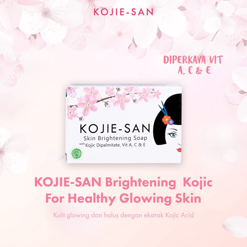 Jual Kojie-San Skin Brightening Soap With Kojic Dipalmitate | Shopee ...
