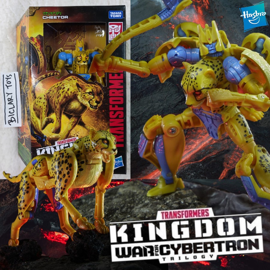 Jual Transformers Kingdom War For Cybertron Cheetor Cheetah Beast Wars ...