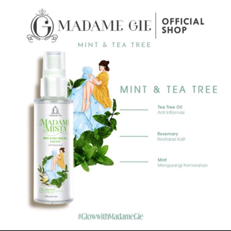 Jual MADAME GIE Madame Misty Face Mist 60 ml | Shopee Indonesia
