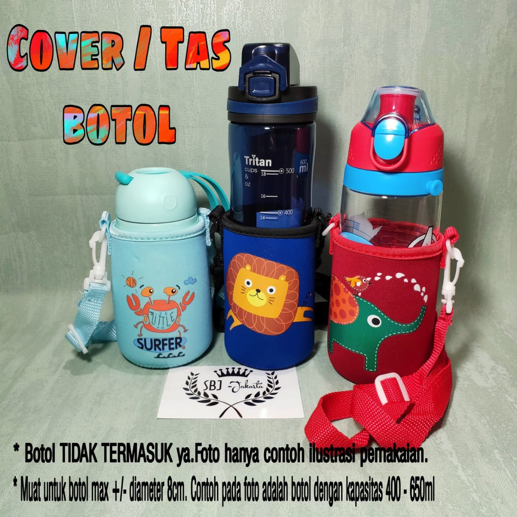 Jual Cover botol / tas botol / Tas untuk Termos Botol Minum Elastis ...