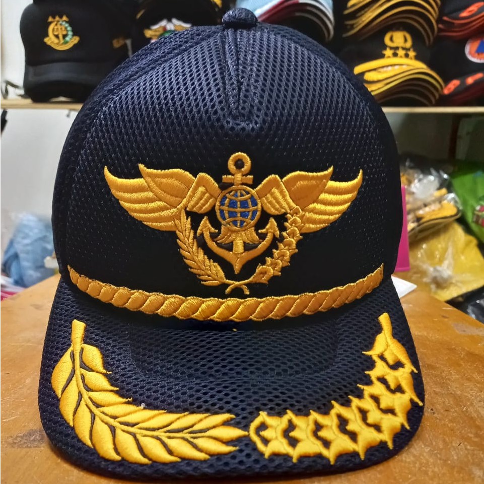 Jual Topi Dishub/Dinas Perhubungan logo wings padi kapas | Shopee Indonesia