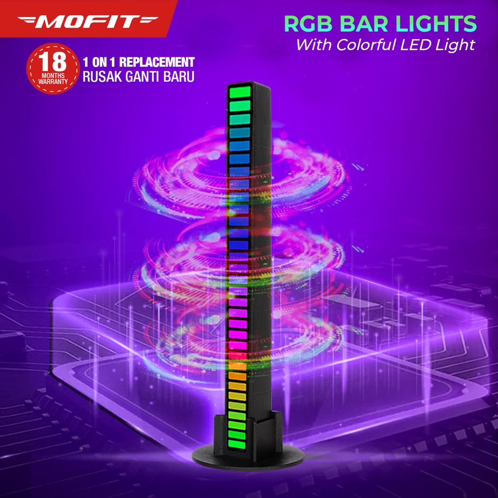 Jual Mofit X1 Lampu LED RGB Spectrum Bar Lights | Shopee Indonesia