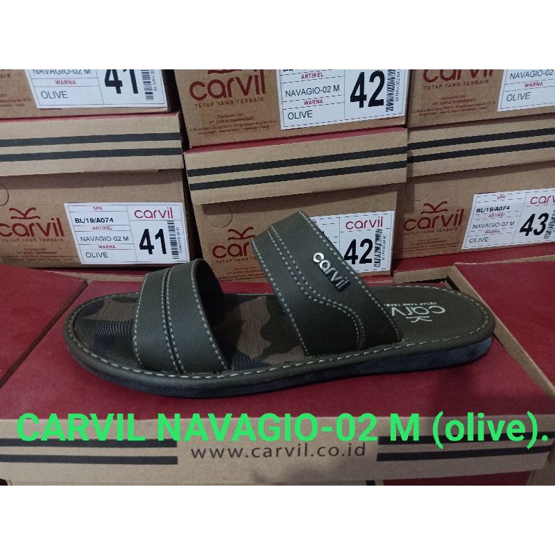 Jual CARVIL SANDAL - SANDAL PRIA - CARVIL ORIGINAL. | Shopee Indonesia