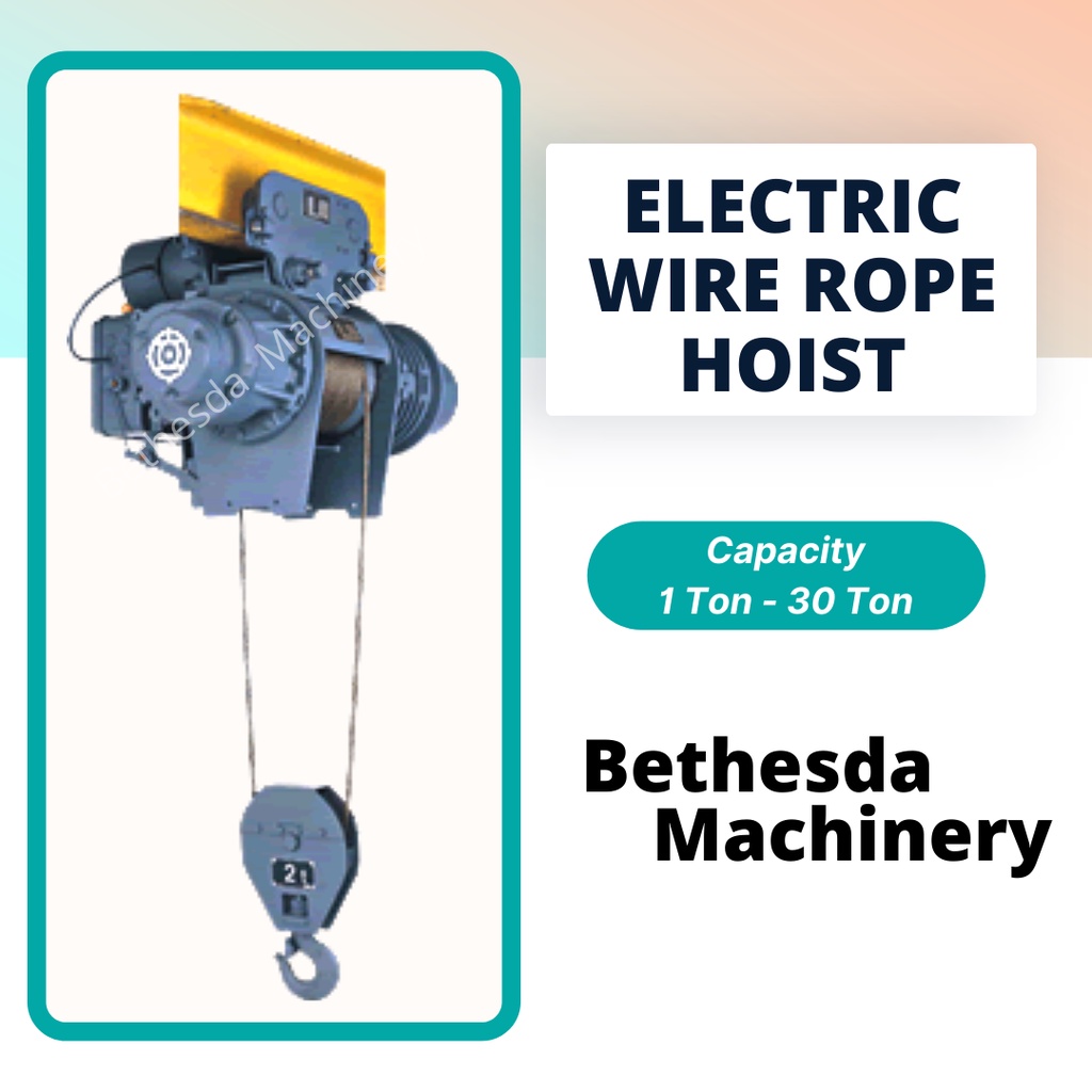 Jual Hoist Wire Rope 5 Ton x 12 Meter Hitachi V Series | Shopee Indonesia