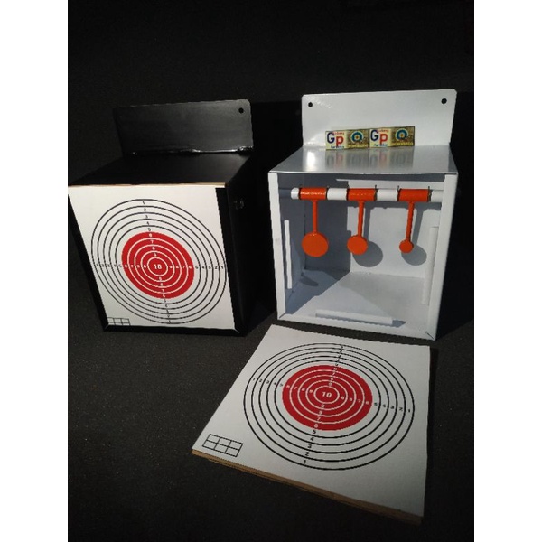 Jual sasaran tembak, sasaran target, sasaran panah, box target , dua ...