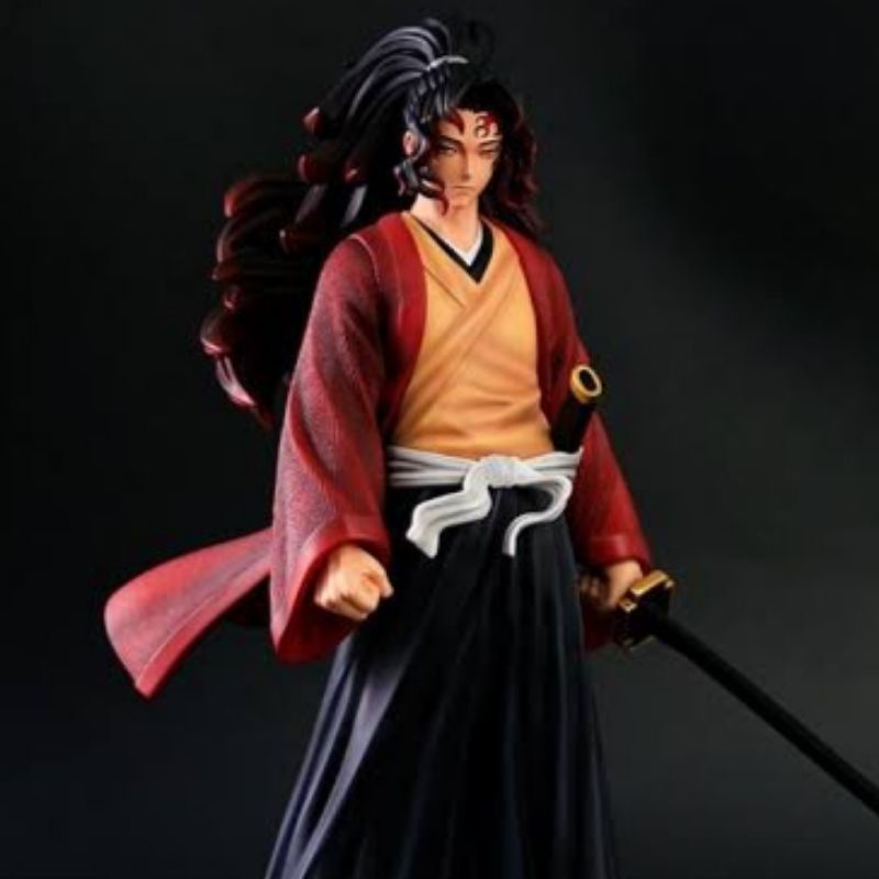 Jual GK Kimetsu No Yaiba Demon Slayer Yoriichi Tsugikuni Statue Figure ...