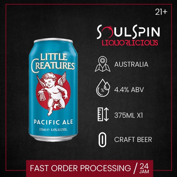 Jual Little Creatures Pacific Ale 375ml | Shopee Indonesia