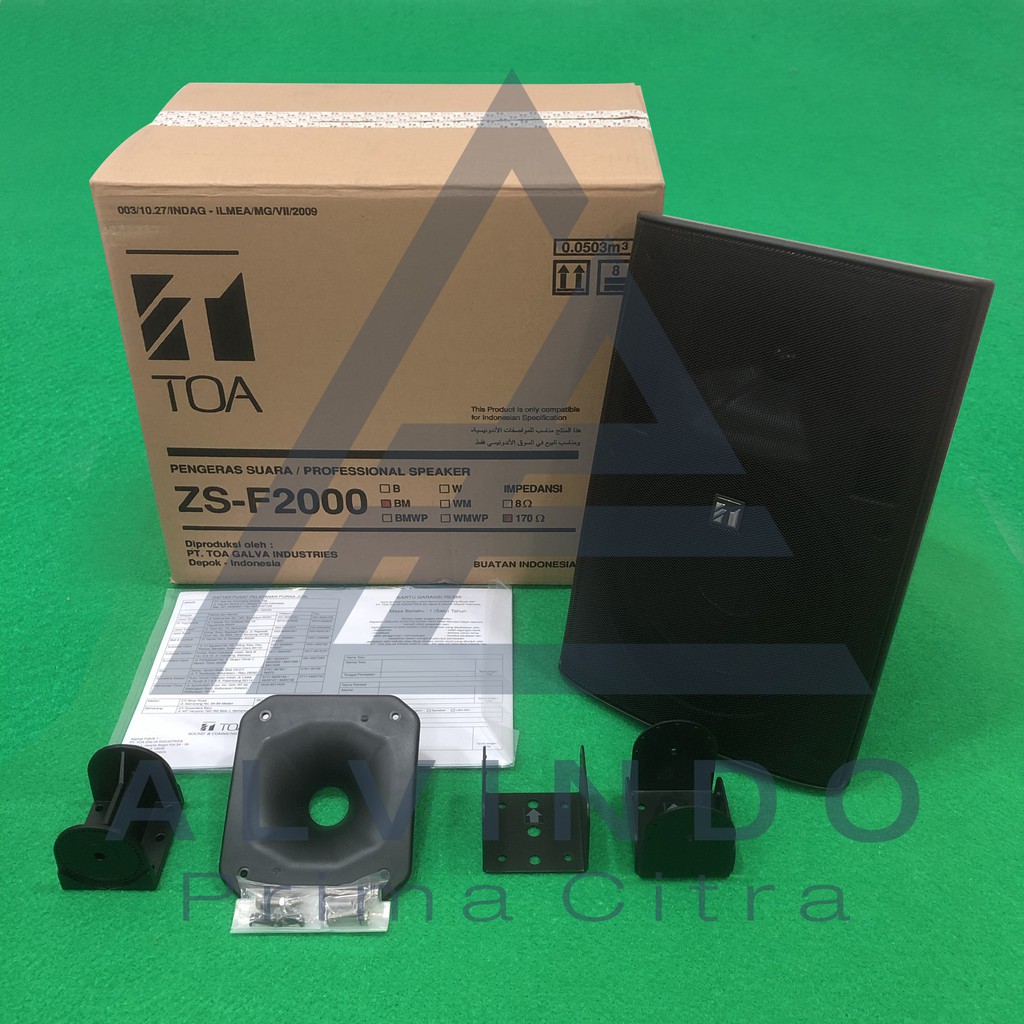 Jual TOA ZS-F2000BM (Speaker System 60W / ZS F2000 BM) | Shopee Indonesia
