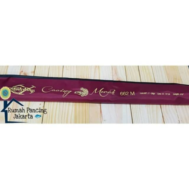 Jual Rod Joran Relix Nusantara Cacing Merah 662M Baitcasting Model | Shopee Indonesia