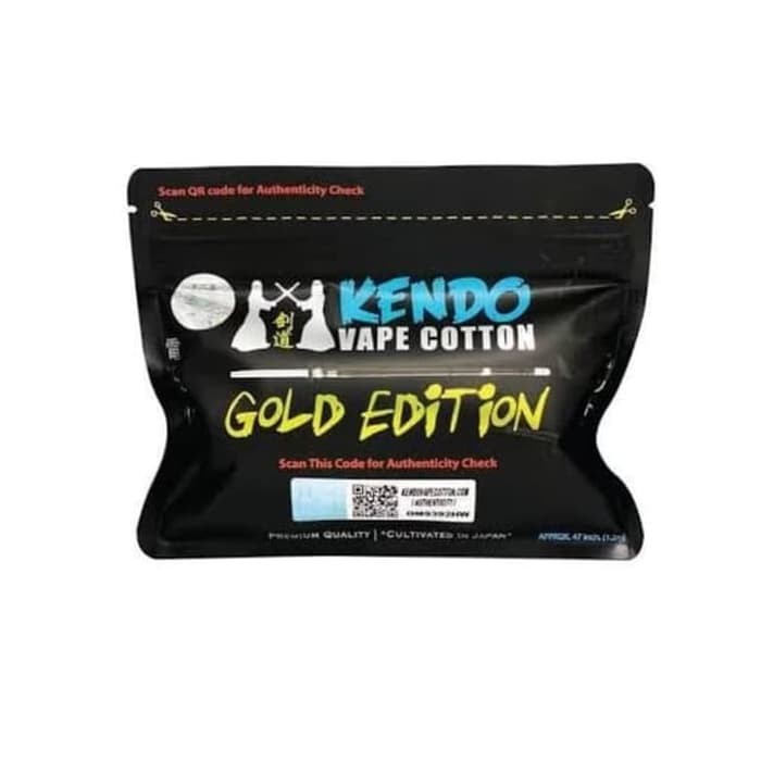 Jual Kendo Vape Cotton Gold edition Authentic new batch Original kapas ...