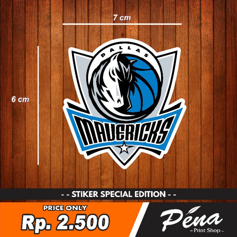 Jual Sticker Stiker Basket Dallas Mavericks | Shopee Indonesia