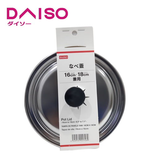 Jual Daiso Pot Lid - Tutup Panci 16 - 18 cm | Shopee Indonesia