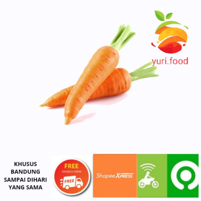 Jual Wortel 250gram (Cimahi satu hari sampai) | Shopee Indonesia