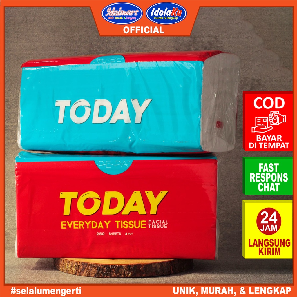 Jual IDOLAKU Tissue Today 250's | Shopee Indonesia