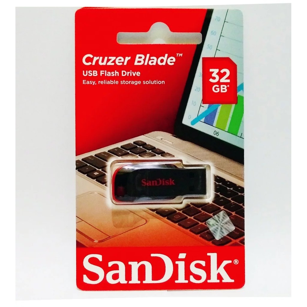 Jual Sandisk Cruzer Blade 32GB CZ50 | Shopee Indonesia