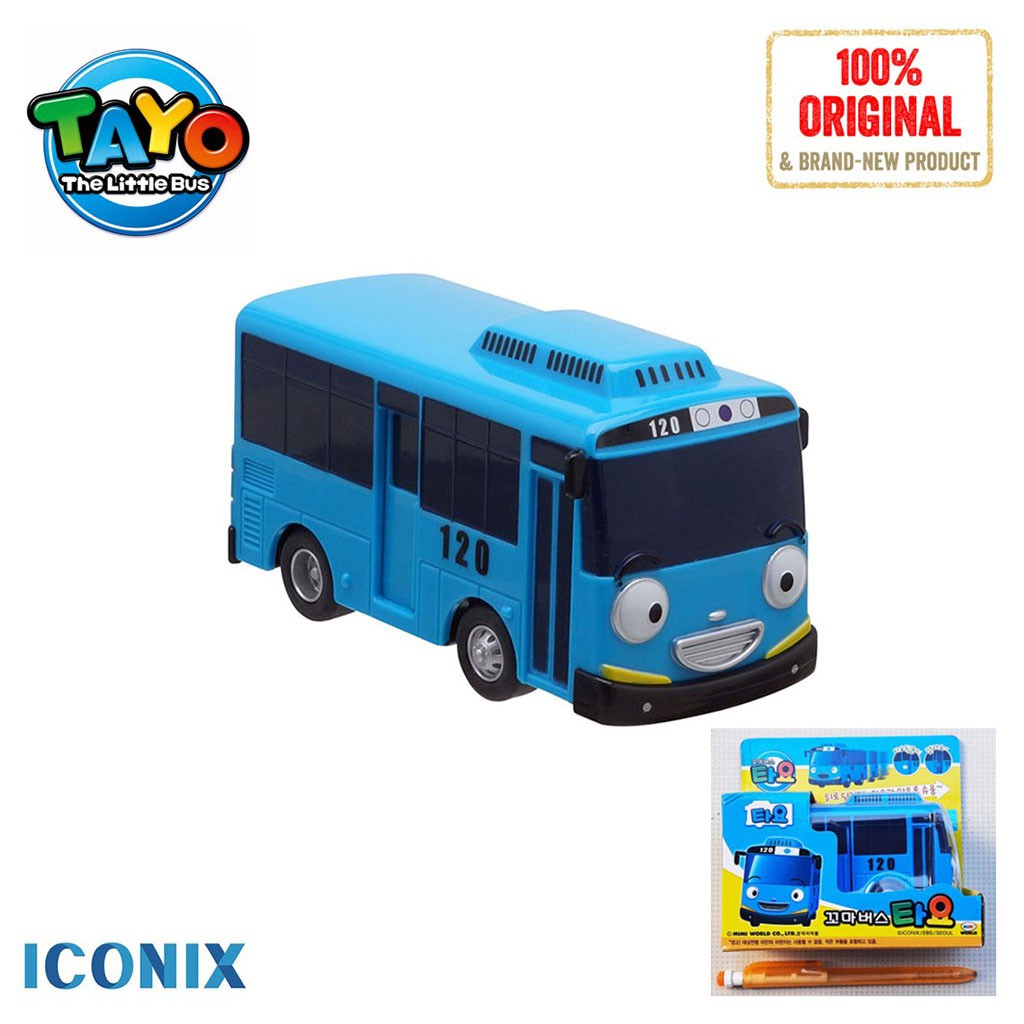 Jual Iconix Tayo The Little Bus Tayo Bus Blue TYX217001 Mimi World ...