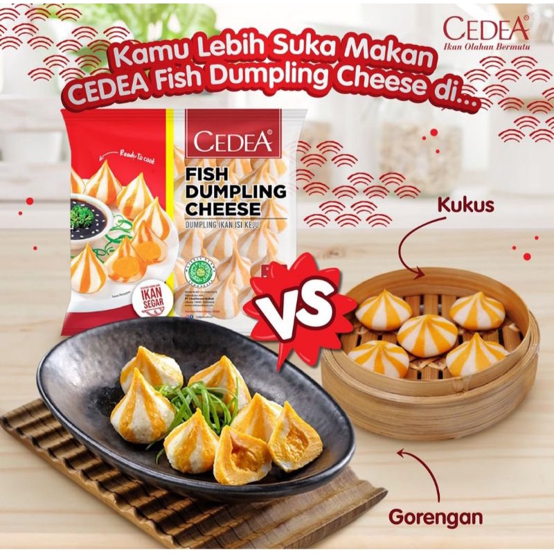 Jual Cedea Fish Dumpling Cheese Dumpling Chicken 500gr | Shopee Indonesia