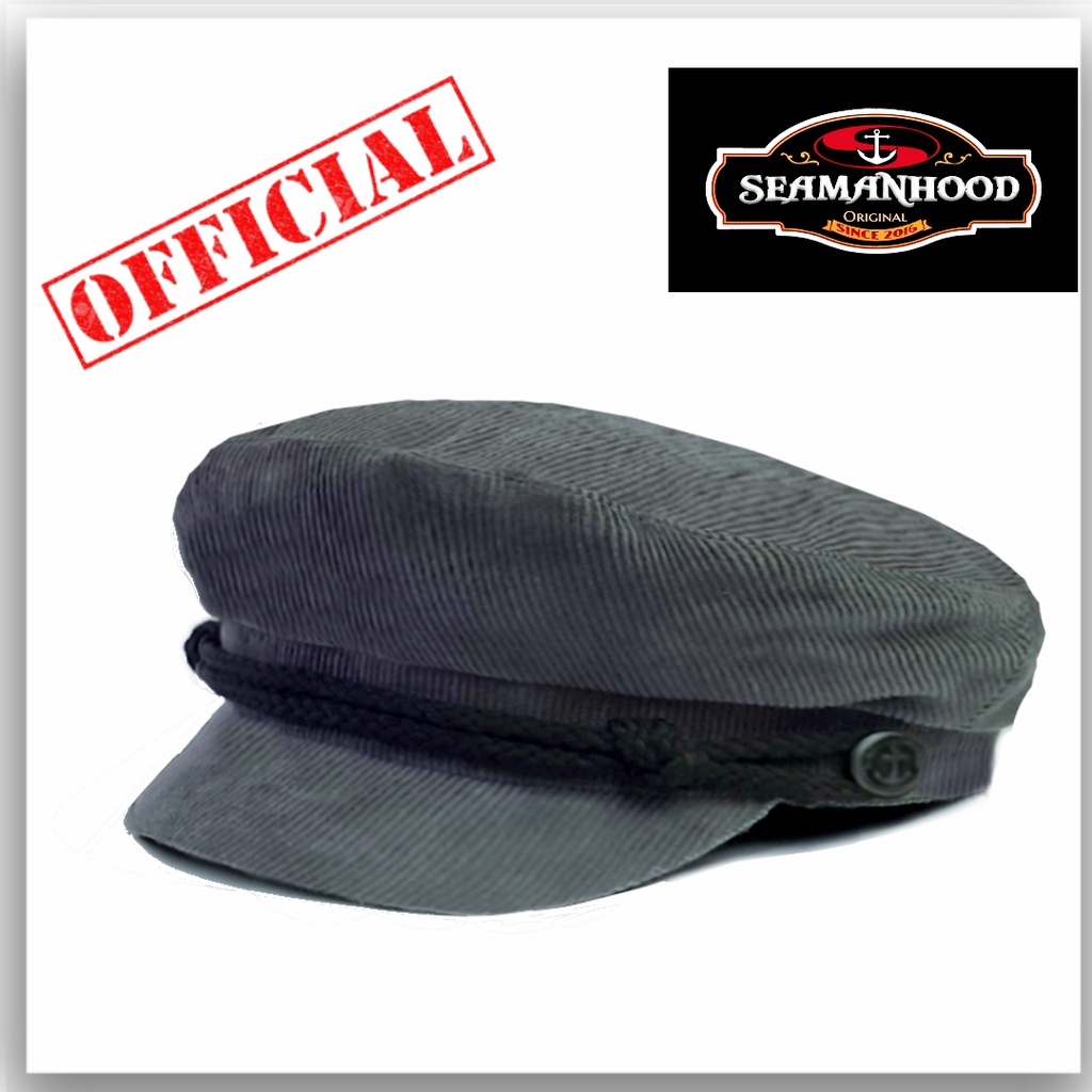 Jual Original Topi Fisherman / Fiddler Cap/ Topi Captain/ Topi Sailor ...