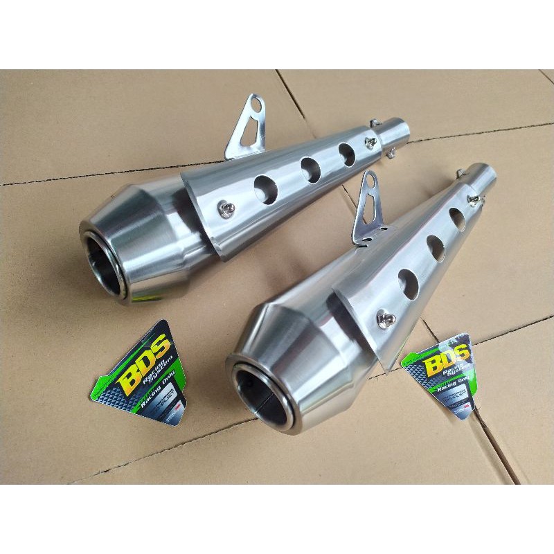 Jual KNALPOT CUSTOM JAPSTYLE COVER BRATSYLE - BOBBER - TRACKER - W175 ...