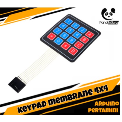 Jual 【KZL】Keypad Membran 4x4 Matrix Arduino 4 x 4 Input Keypad ...