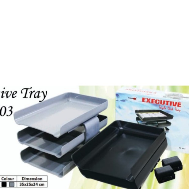Jual Elevated Tray Triple Deck Paper Tray Rak Dokumen 3 Susun MICROTOP ...