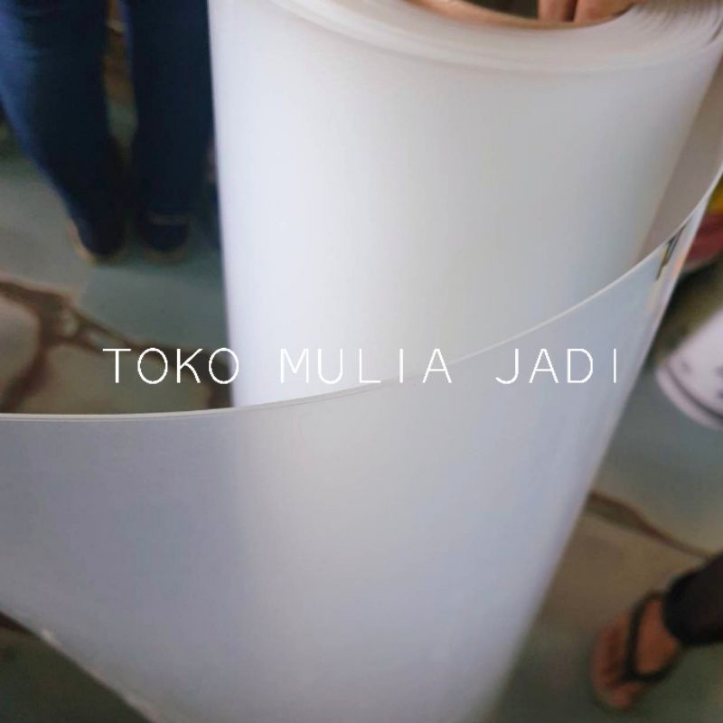 Jual Plat fiber penutup pagar tebal per meter / plastik pvc tutup ...