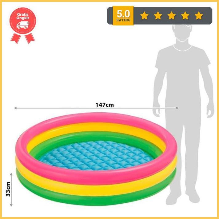 Jual Intex 147 Cm Kolam Mandi Bola Kolam Renang Angin Anak Kolam Intex ...