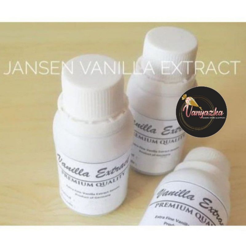 Jual Vanilla/Vanili Extract/Ekstrak Jansen 100gr | Shopee Indonesia