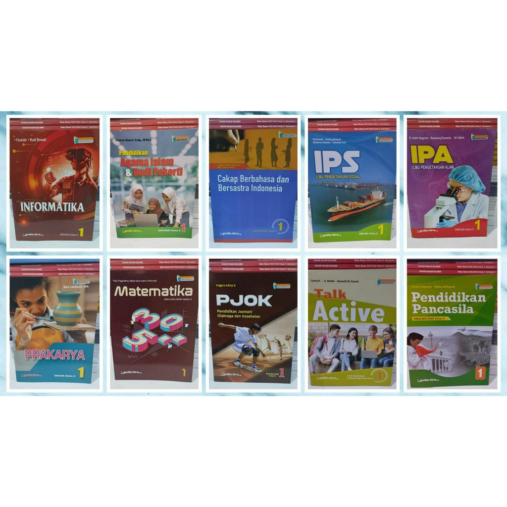 Jual Buku Paket Kelas X - 10 SMA/MA Kurikulum Merdeka - Yudhistira | Shopee Indonesia