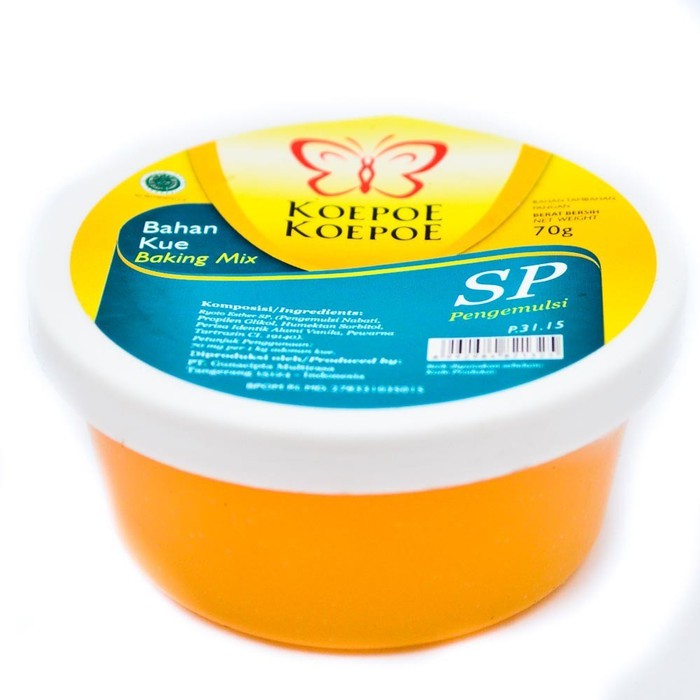 Jual Koepoe Koepoe SP Kupu kupu 70gr cake emulsifier pengembang kue ...