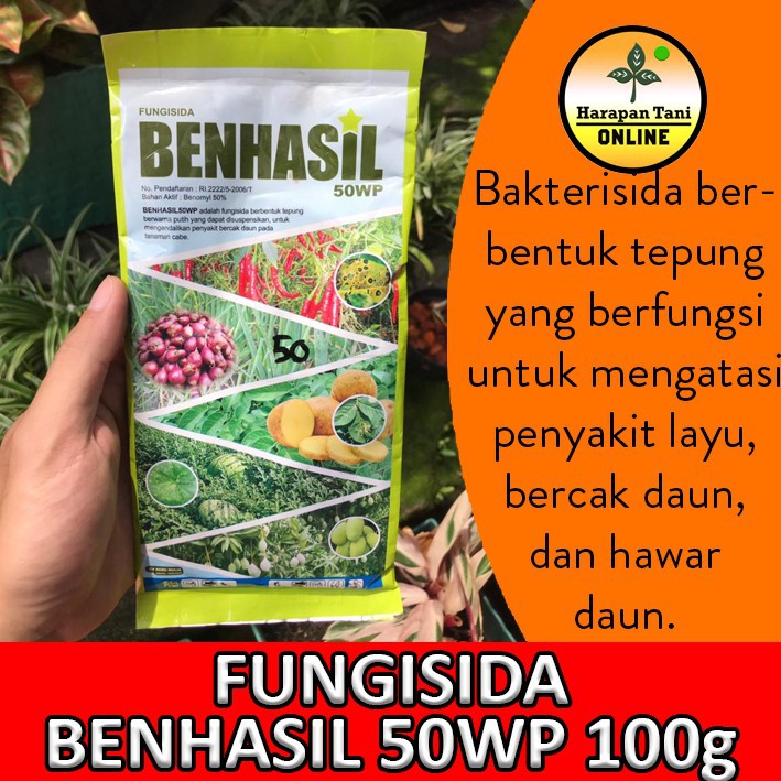 Jual Benhasil 50WP 100g | Bakterisida Fungisida | Pembasmi Jamur ...