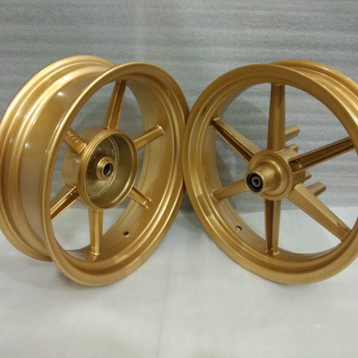 Jual VELG RACING AEROX 155 PALANG 6 VROSSI STARMAX 1 SET DEPAN BELAKANG | Shopee Indonesia