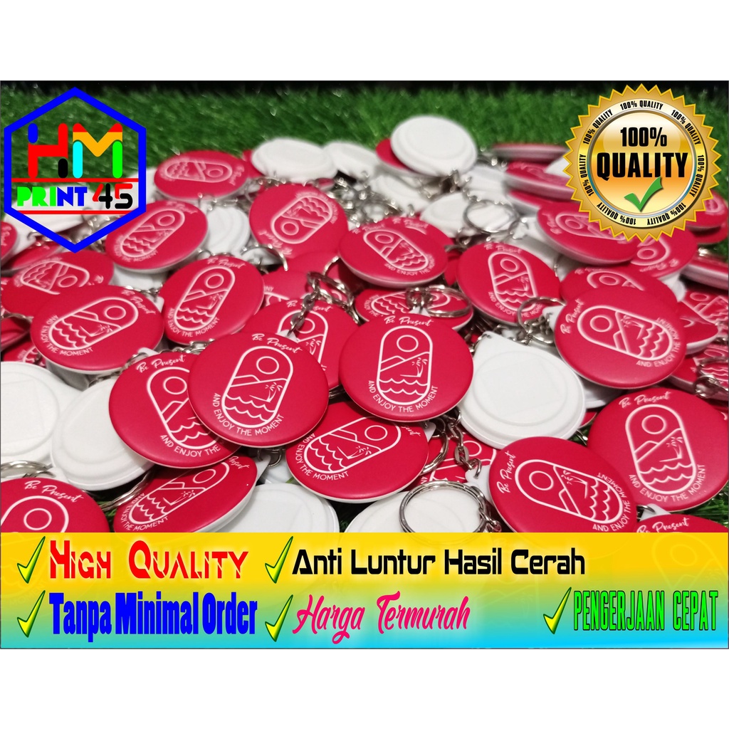 Jual PIN CUSTOM / GANCI PIN GANTUNGAN KUNCI CUSTOM / GANCI 1 muka ...