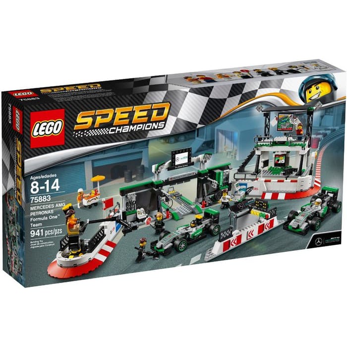 Jual mkmn-969 Lego Speed Champions 75883 Mercedes AMG Petronas Formula ...