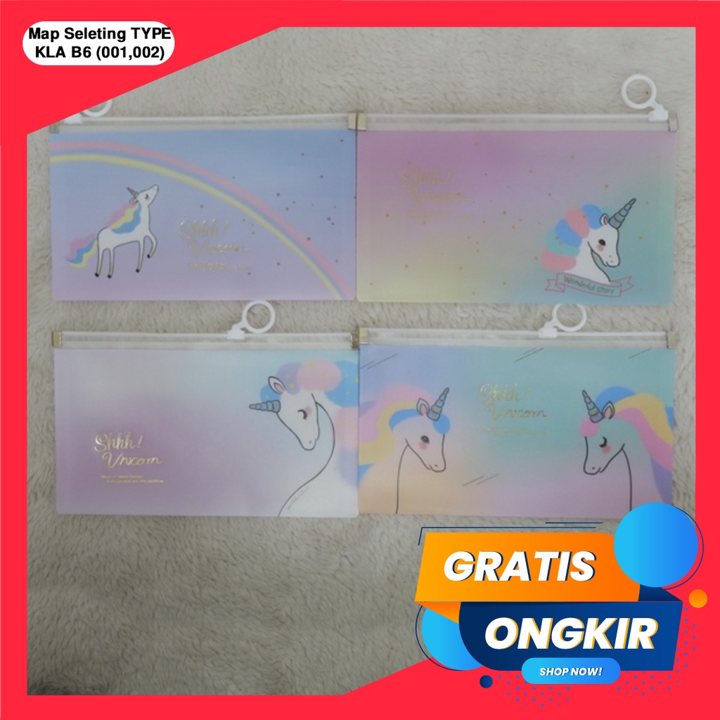 Jual 365 Map Seleting B6 MAP SLETING PLASTIK #40694 TYPE KLA B6 (001 ...