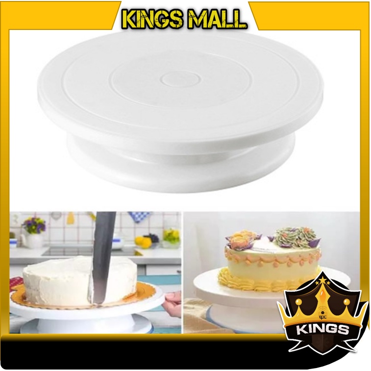 Jual KINGS - 8004 Meja Penghias Kue Ultah / Cake TurnTable Meja Putar ...