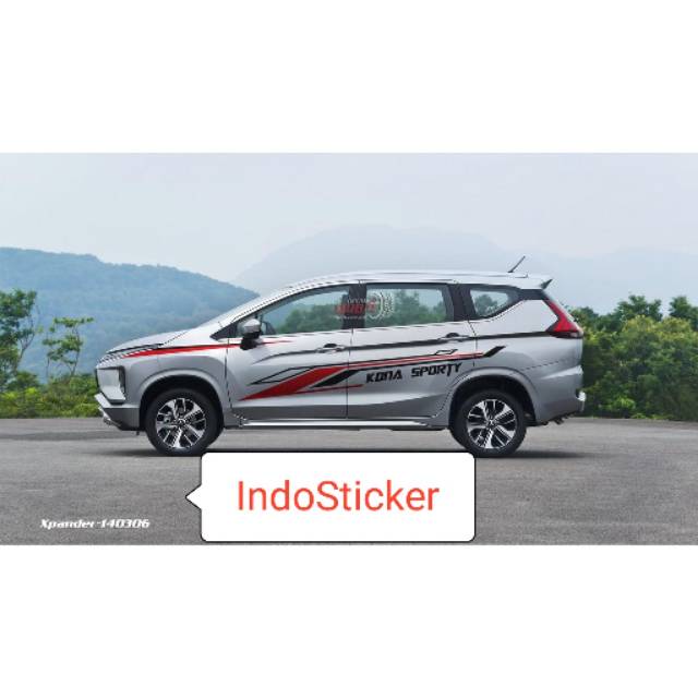 Jual Stiker mobil xpander striping sticker body xpander | Shopee Indonesia