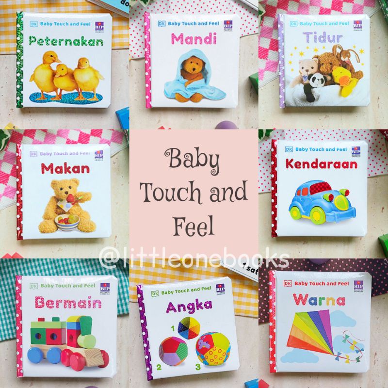 Jual Baby Touch and Feel Book / Buku bertekstur untuk stimulasi sensori ...