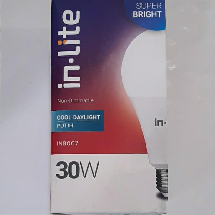 Jual Lampu in lite Led Bulb 30 Watt (Cool daylight / Putih) | Shopee ...