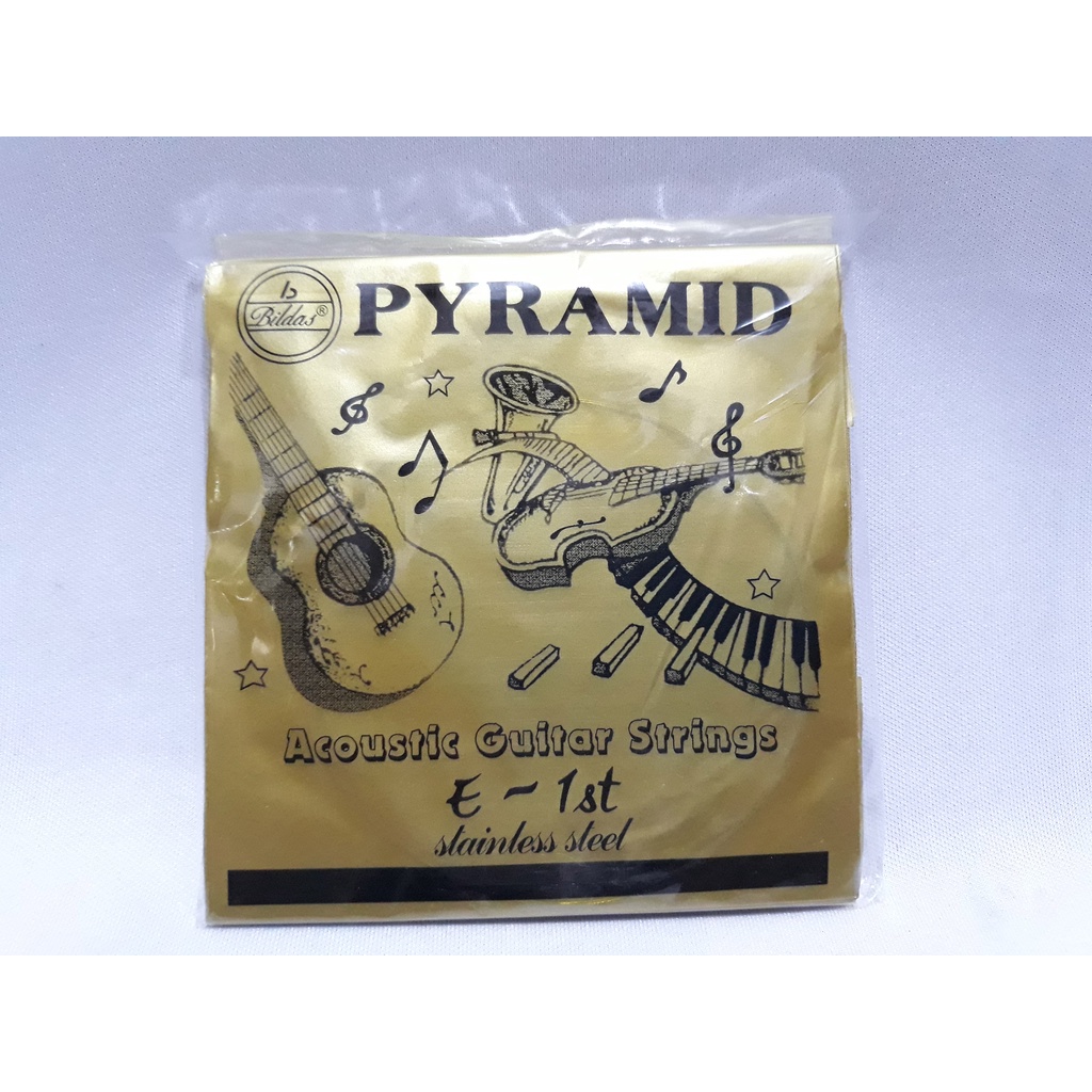 Jual Tali Gitar Pyramid Gold no 1 Lusinan | Shopee Indonesia