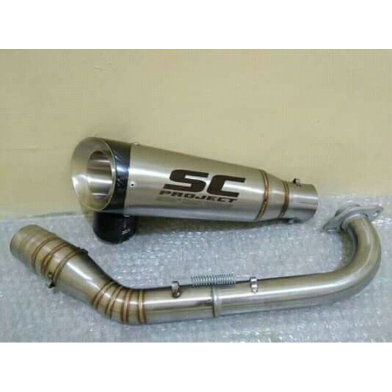 Jual Knalpot sc project for nmax pcx arerox mio matic dll | Shopee ...