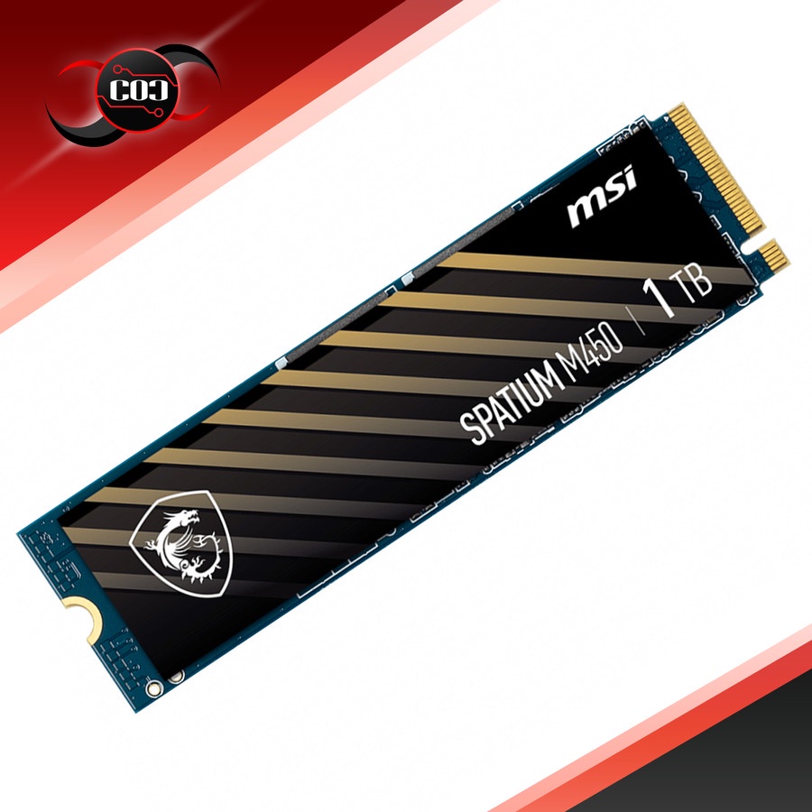 Jual MSI Spatium M450 M.2 NVMe PCIe Gen4 x4 1TB | Shopee Indonesia