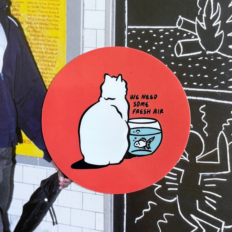 Jual We Need Some Fresh Air Vinyl Sticker | Shopee Indonesia