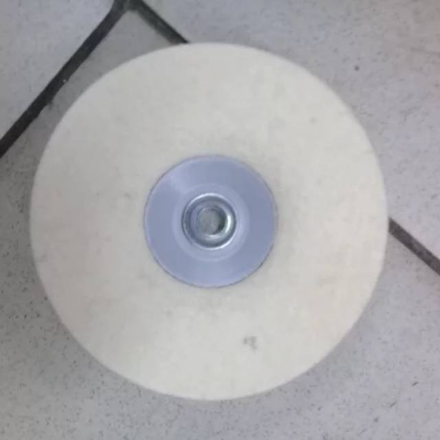 Jual mata gerinda poles wool pad disc buffing mata gerinda poles 4 ...