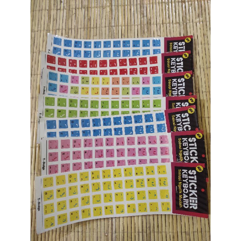 Jual Sticker keyboard arabic | Shopee Indonesia