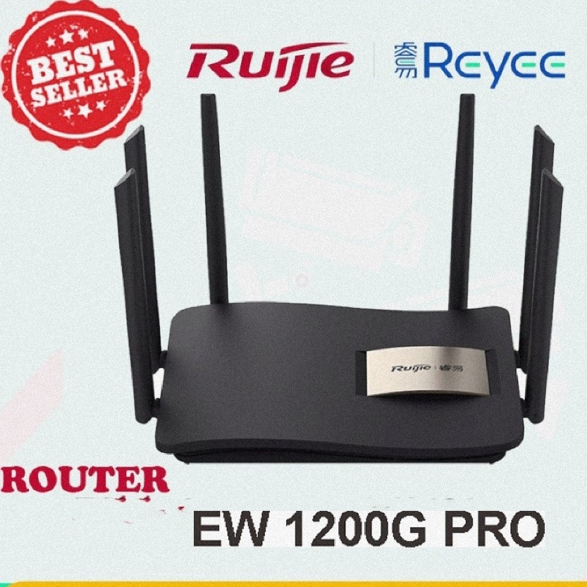 Jual Ruijie Reyee RG EW1200G Pro Dual Band Gigabit Wireless Router | Shopee Indonesia